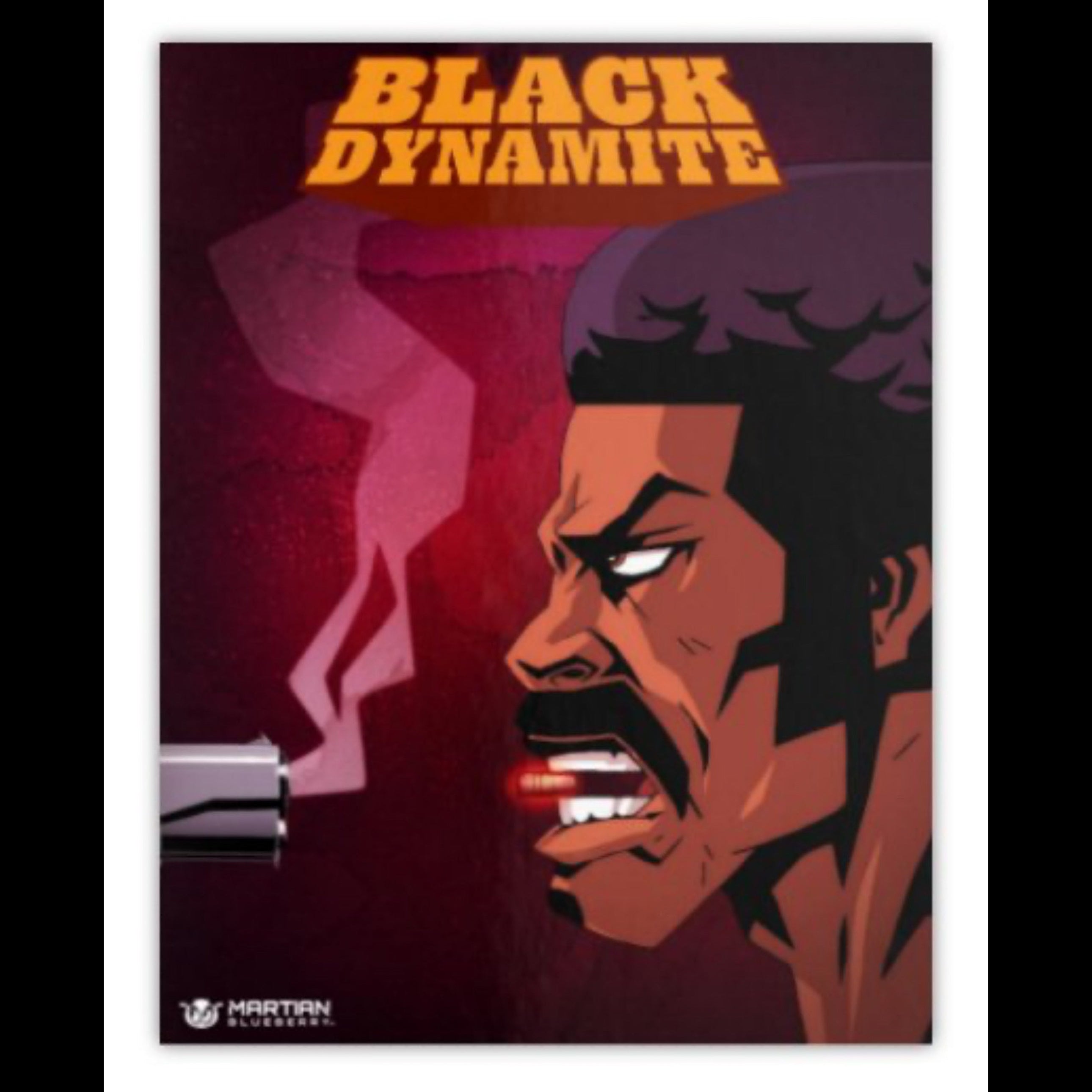 Black Dynamite Poster – Martian Blueberry